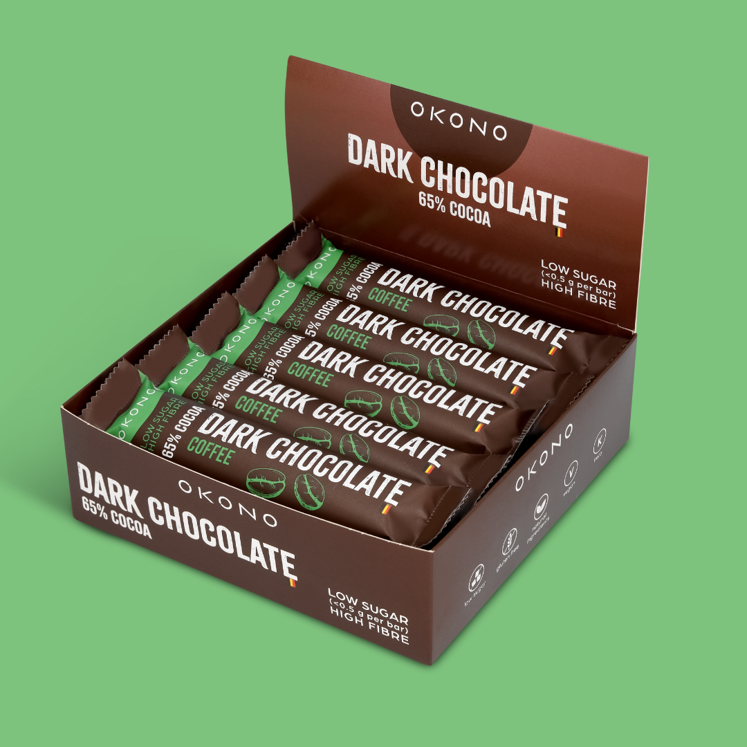 Dark Chocolate Coffee - 100% Keto-Friendly – OKONO