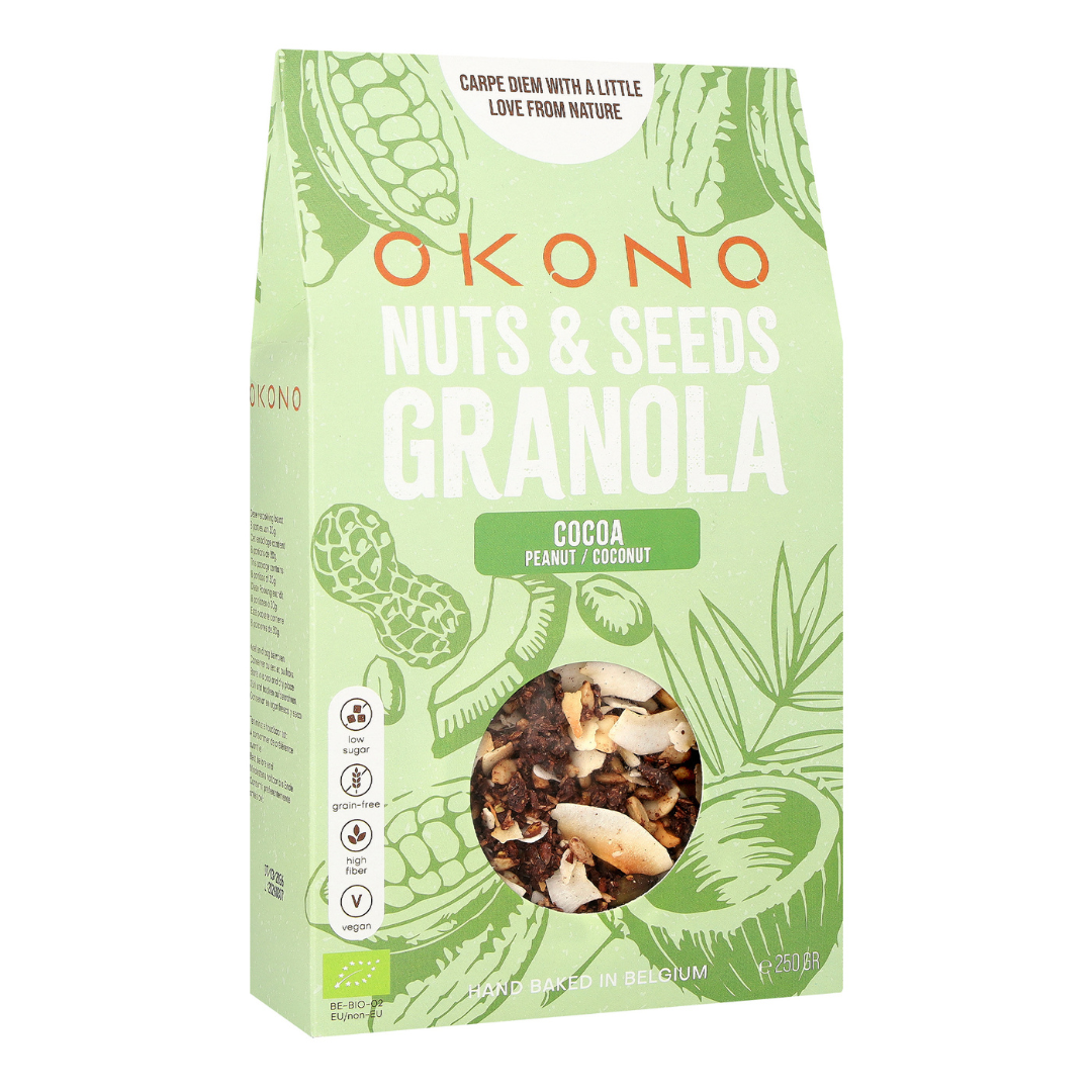 Bio Granola Cacao - 100% Keto-vriendelijk – OKONO